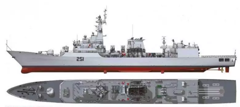 Mare in China Raket Frigates.