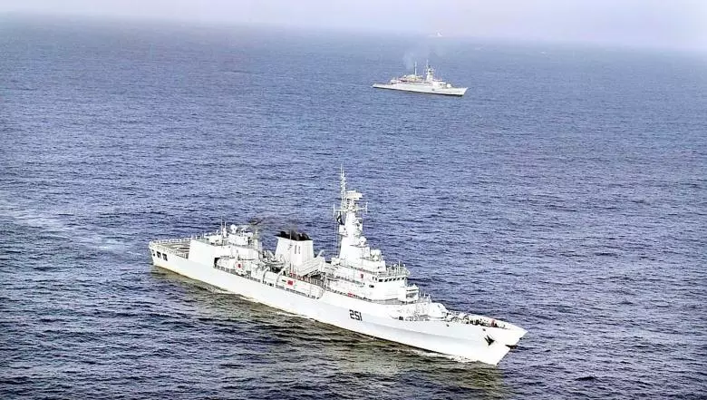 Mare in China Raket Frigates.