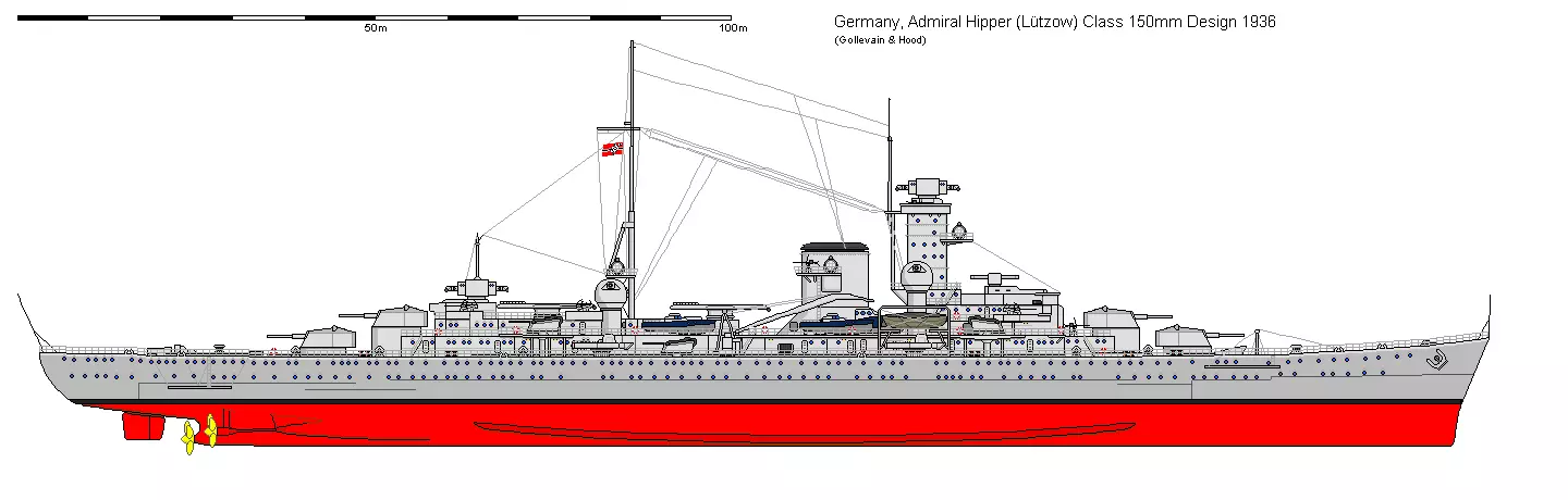 Escort aircraft carrier Weser (Wser). Alemanya.