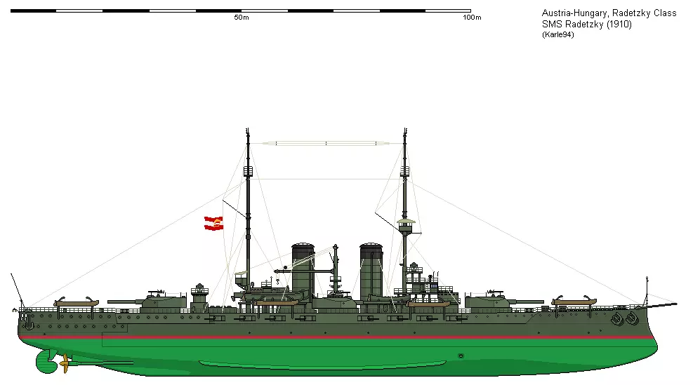 Flotið var ekki. Austurríska battleships - Drottinn Miðjarðarhafsins