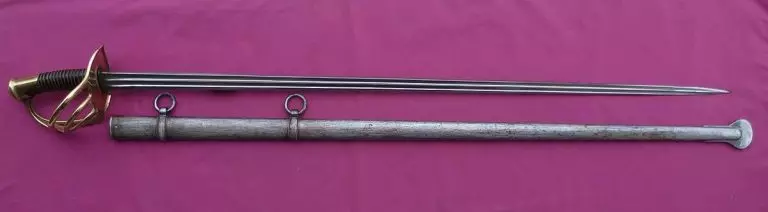 Saber De Carabinier, Modèle 1854.