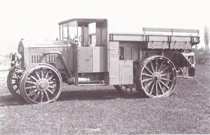 Hermann Blind Tongue. Parte 16 Daimler DZvr (Erzatz). 1919. Beast di terrore bianco bavarese