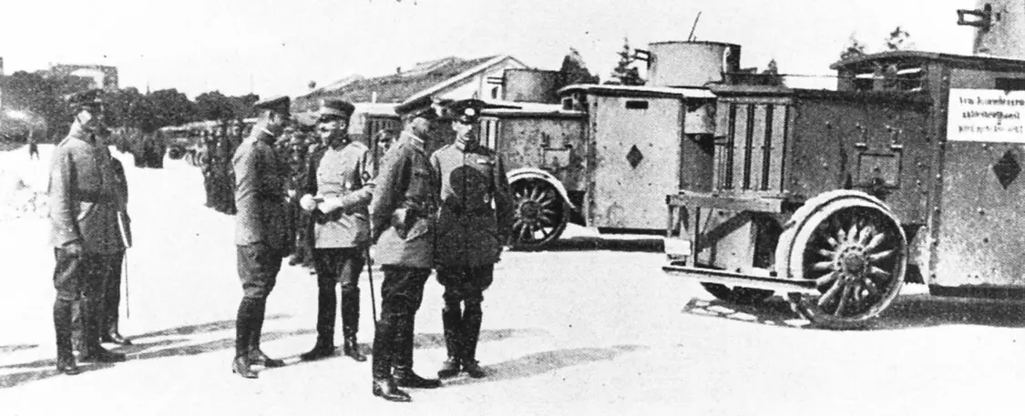 Limba blindată Hermann. Partea 16 Daimler DZVR (ERZATZ). 1919. Bestia teroristă albă bavareză