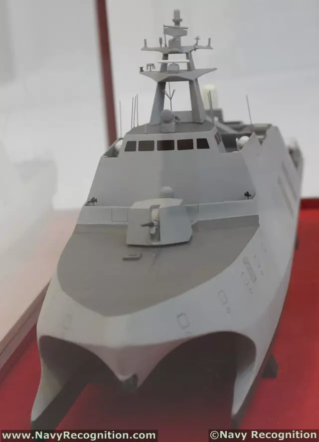 Perspectiva Taiwanés Stellles-Corvette Tipo Hsun Hai