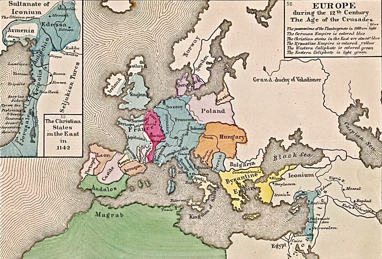 XII asyrda Europeewropa