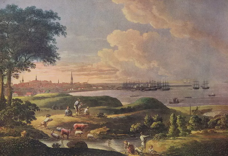 View sa kaugalingon, 1816 nga tuig. Expositions.nlr.ru.