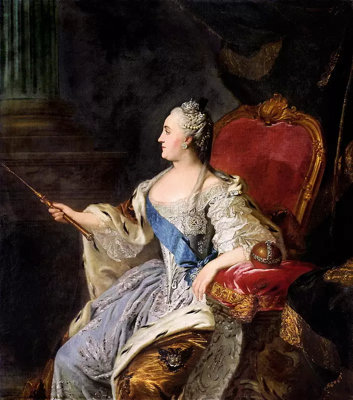 Catherine II. Commons.Wikimedia.org.