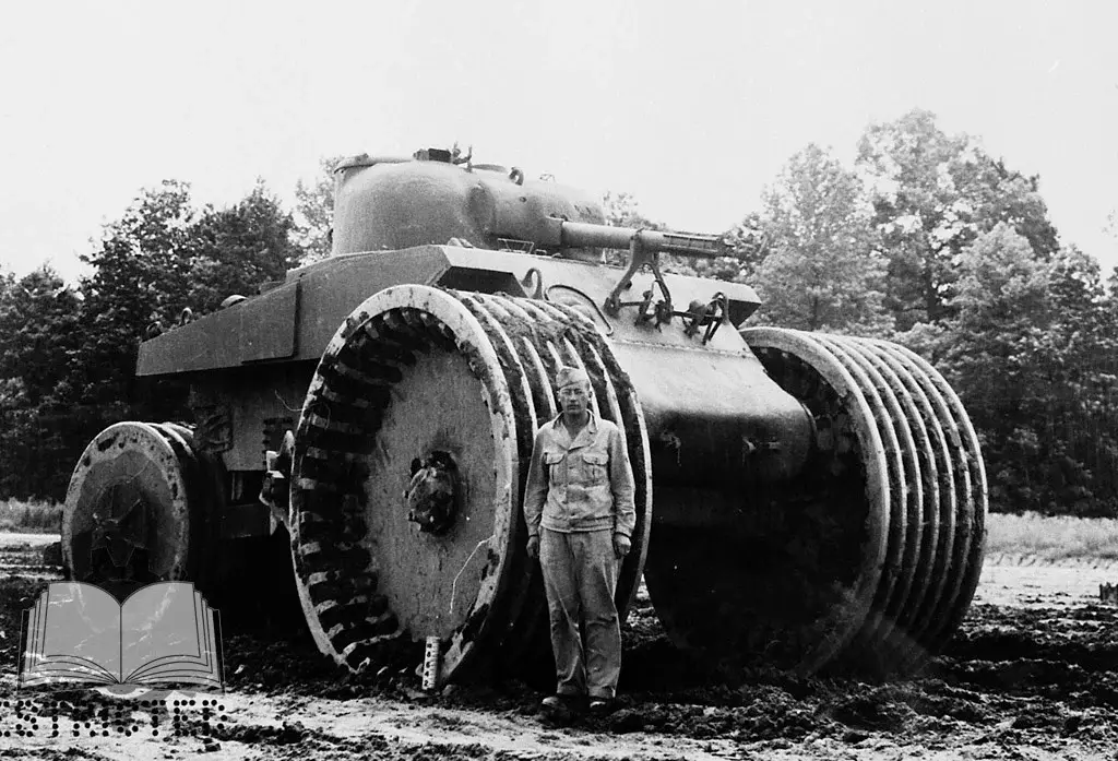 Mine Exploder T10 on the Aberdeen Polygon, June 7, 1944