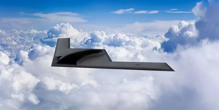 Shopkaya Amerikan voima tulevaisuudesta - Strateginen pommikoneet Northrop Grumman B-21 Raider