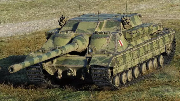 Heavy Self-Drived Gun Fv217 Badger i Wargaming.net Developer Repræsentation