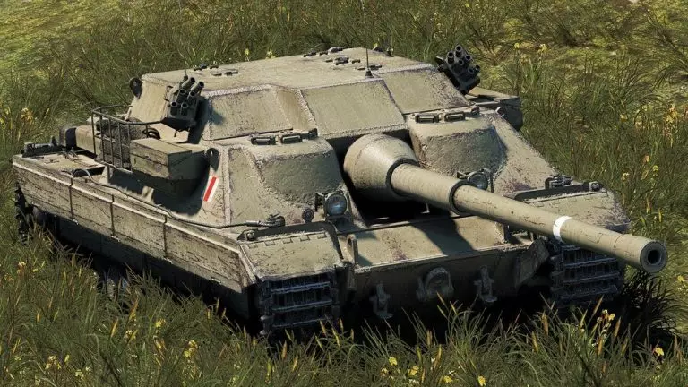 Tung selvdrevet pistol FV217 Badger i Wargaming.net Developer Representation