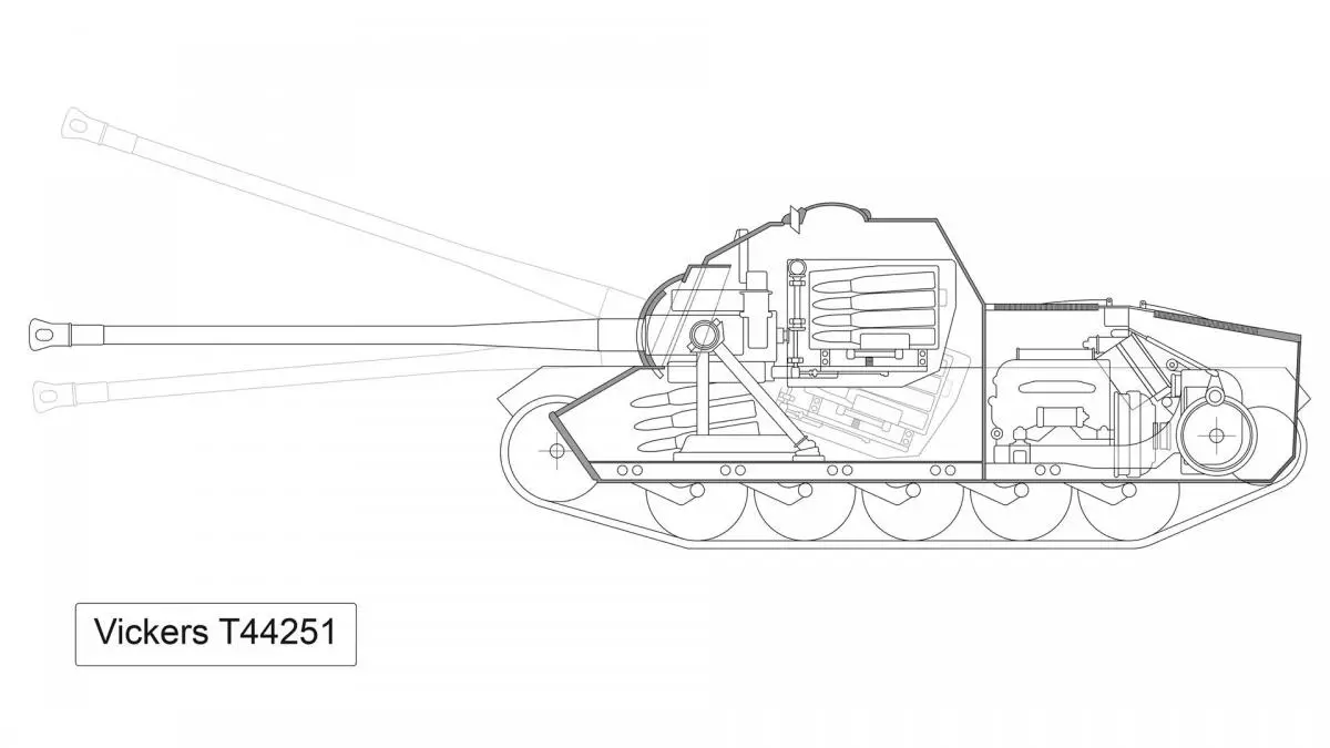 Skim Projek Fighter Vickers SP4 Tank