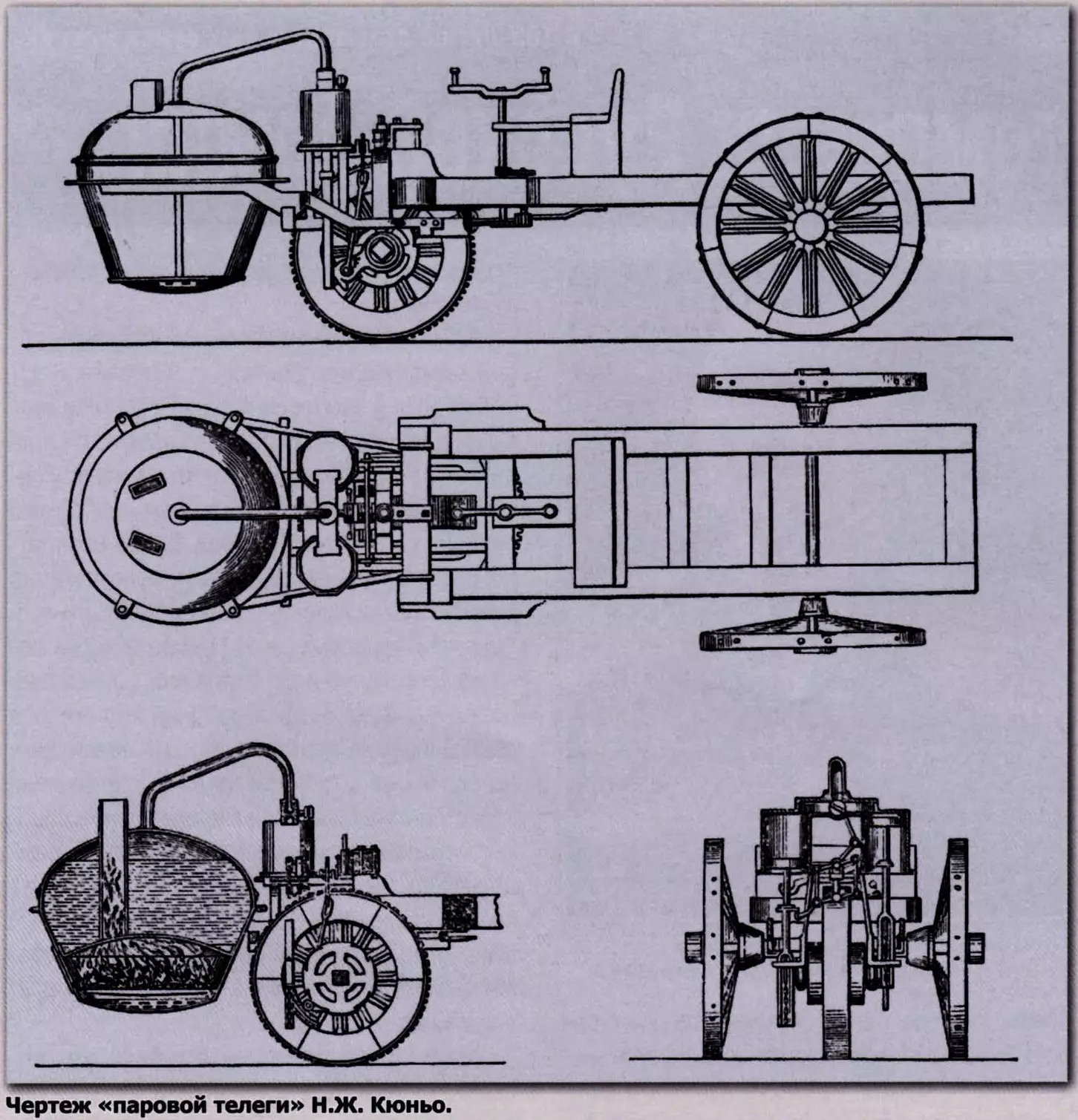 俄罗斯军队的蒸汽汽车。第1部分