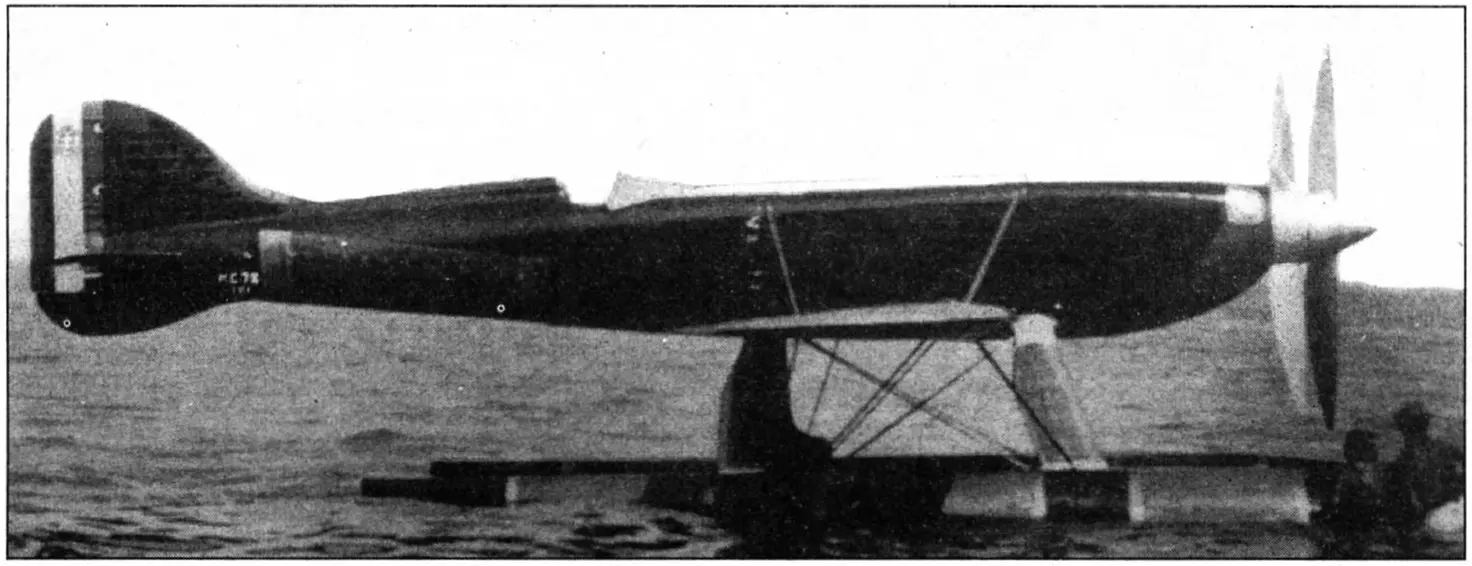 MC-72 Racing and Record Seaplane.