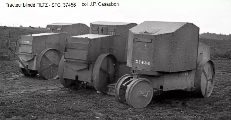 Çıkmazdan bir çıkış için arama yapın. Bölüm 09. Tractaur Blind Filtz-STG. 1915. Flandre alanlarında sarışın bir traktör