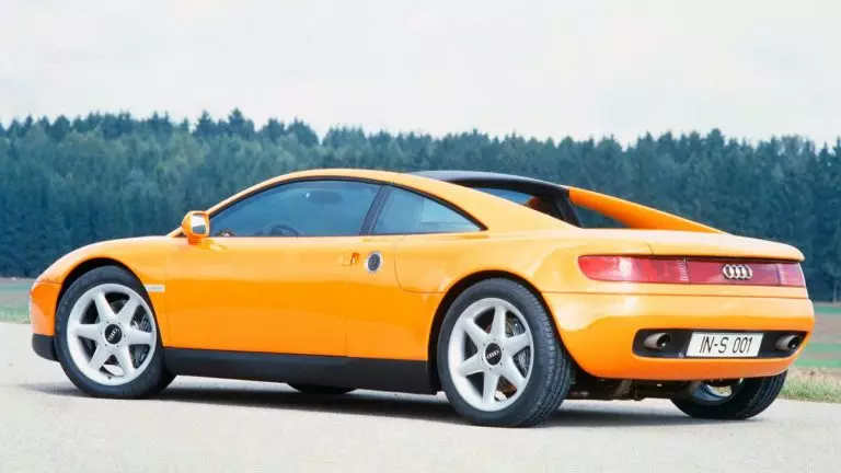 1991-يىلدىكى ئاۋدىنىڭ يۇقىرى نۇقتىسى. Quattro Spyder ۋە Avus quattro