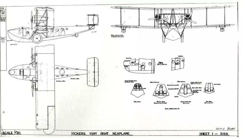 Vickers BIG BAT. Báid Vickers Vickers Valentia Flying. an Ríocht Aontaithe 18582_8