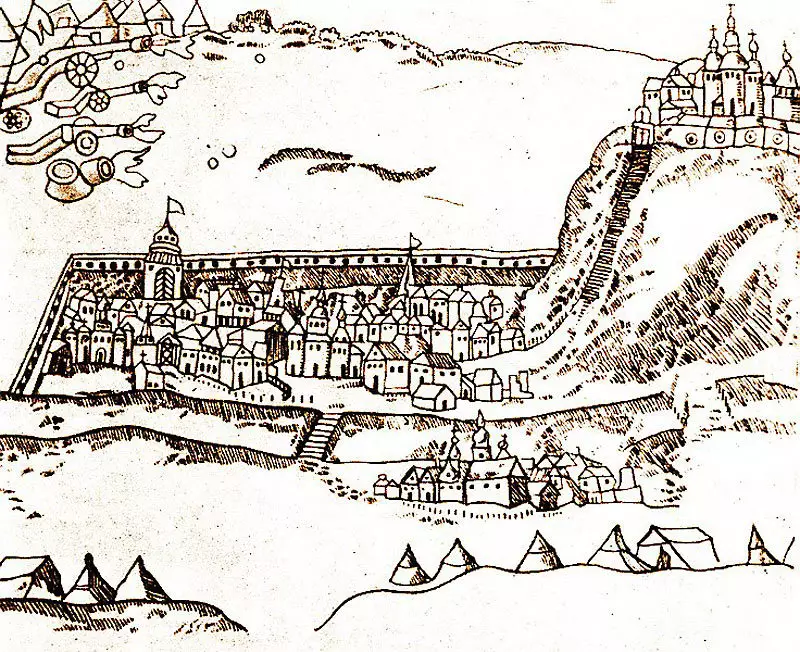 chigirin في القرن الخامس عشر.