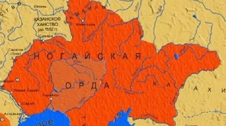 Altyul Horde - the future Kazakhs of the younger Zhuza under the authority of the Nogai