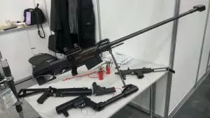 Exposición de armas Kiev 2019 outono