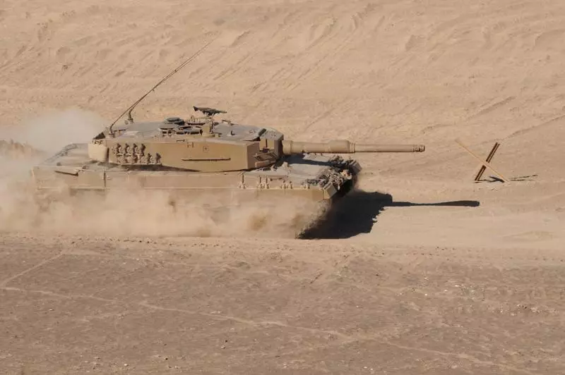 Tanques de Leopard-2 no Chile Exército