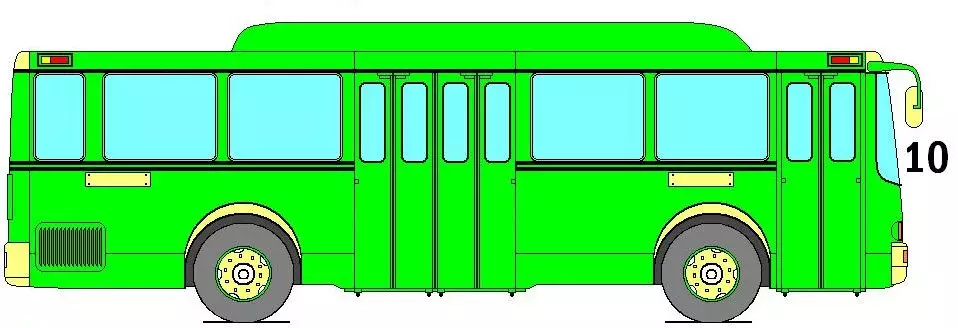 LiAZ-158V awtobusynyň gysga fantastiki taryhy