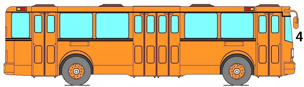 Korte fantastische geschiedenis van Liaz-158V-bus