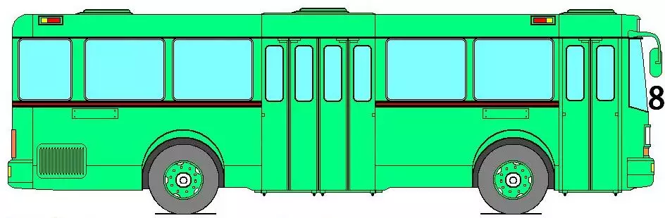 Brief istwa kokenn nan Liez-158V otobis