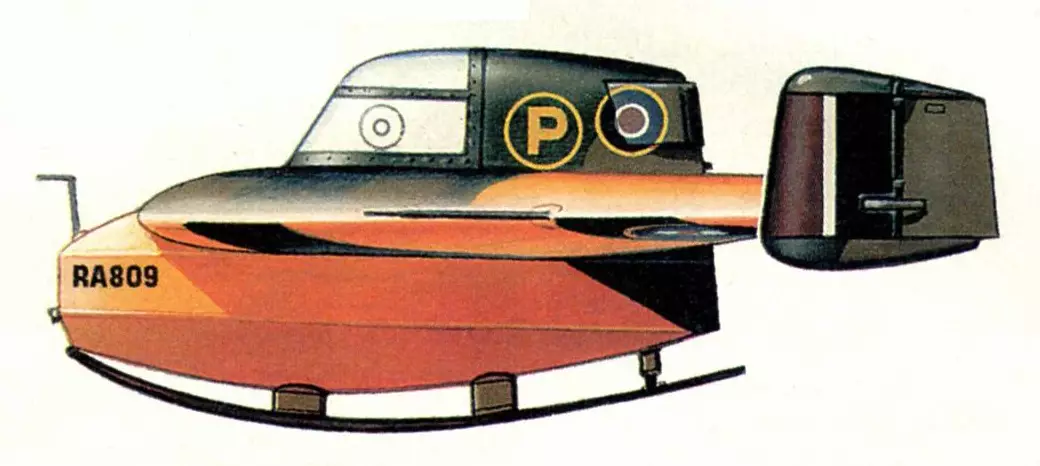 Experimental glider Slingsby-Baynes Bat. United Kingdom