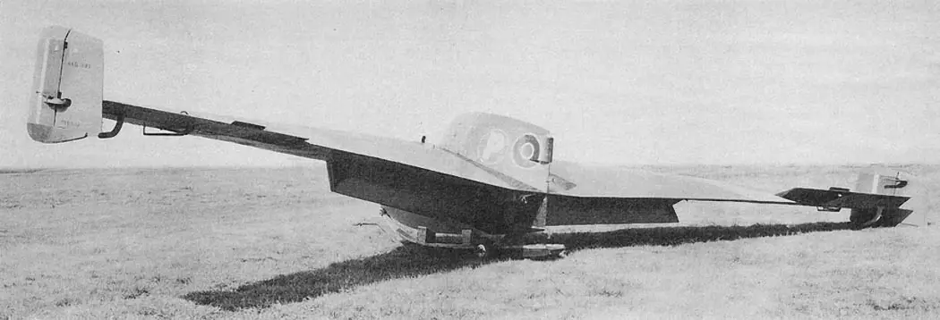 Experimental glider SLINGSBY-BAYNES BAT