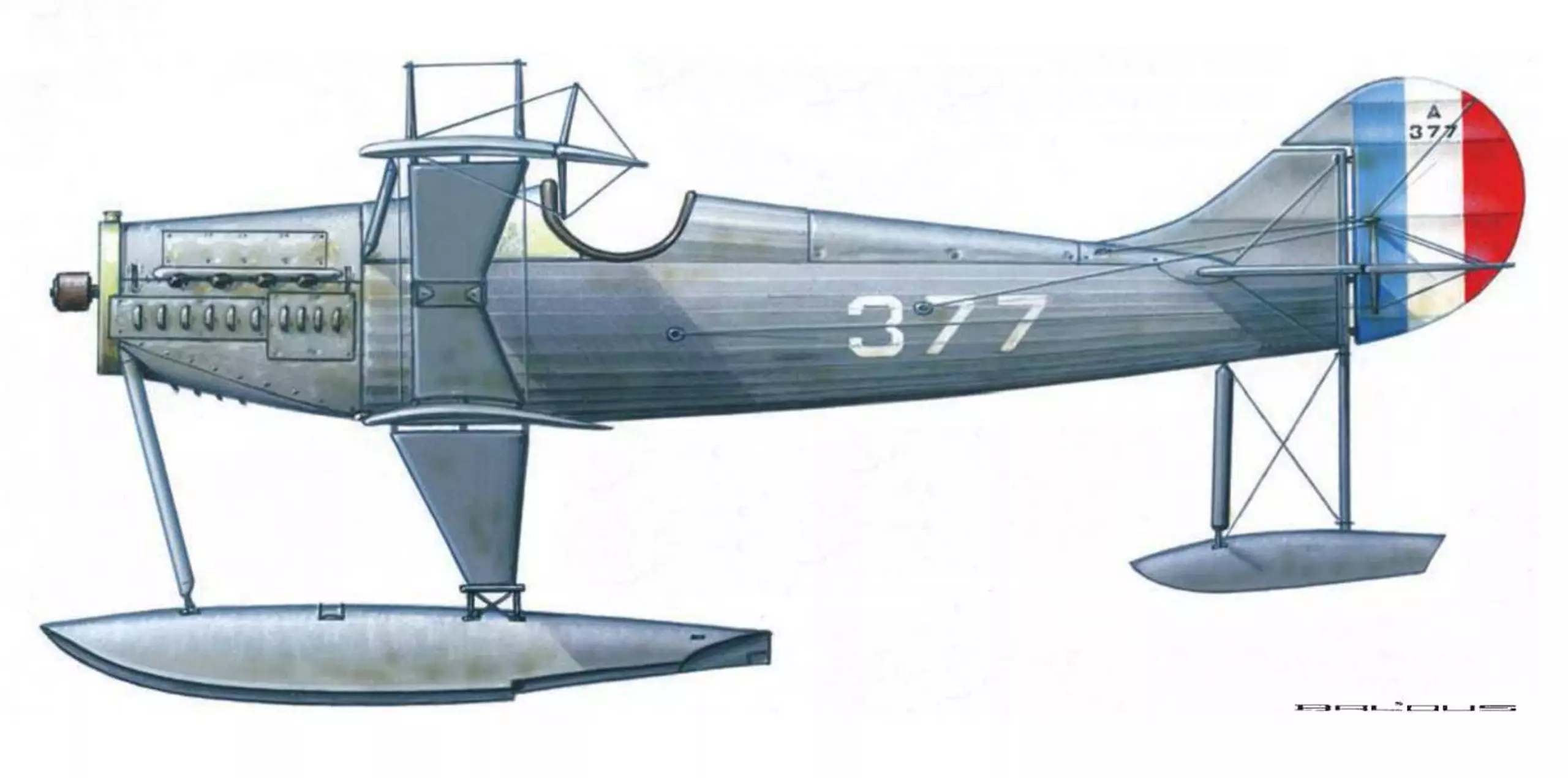 Burgess HT-2 брзина извидници сребро. САД