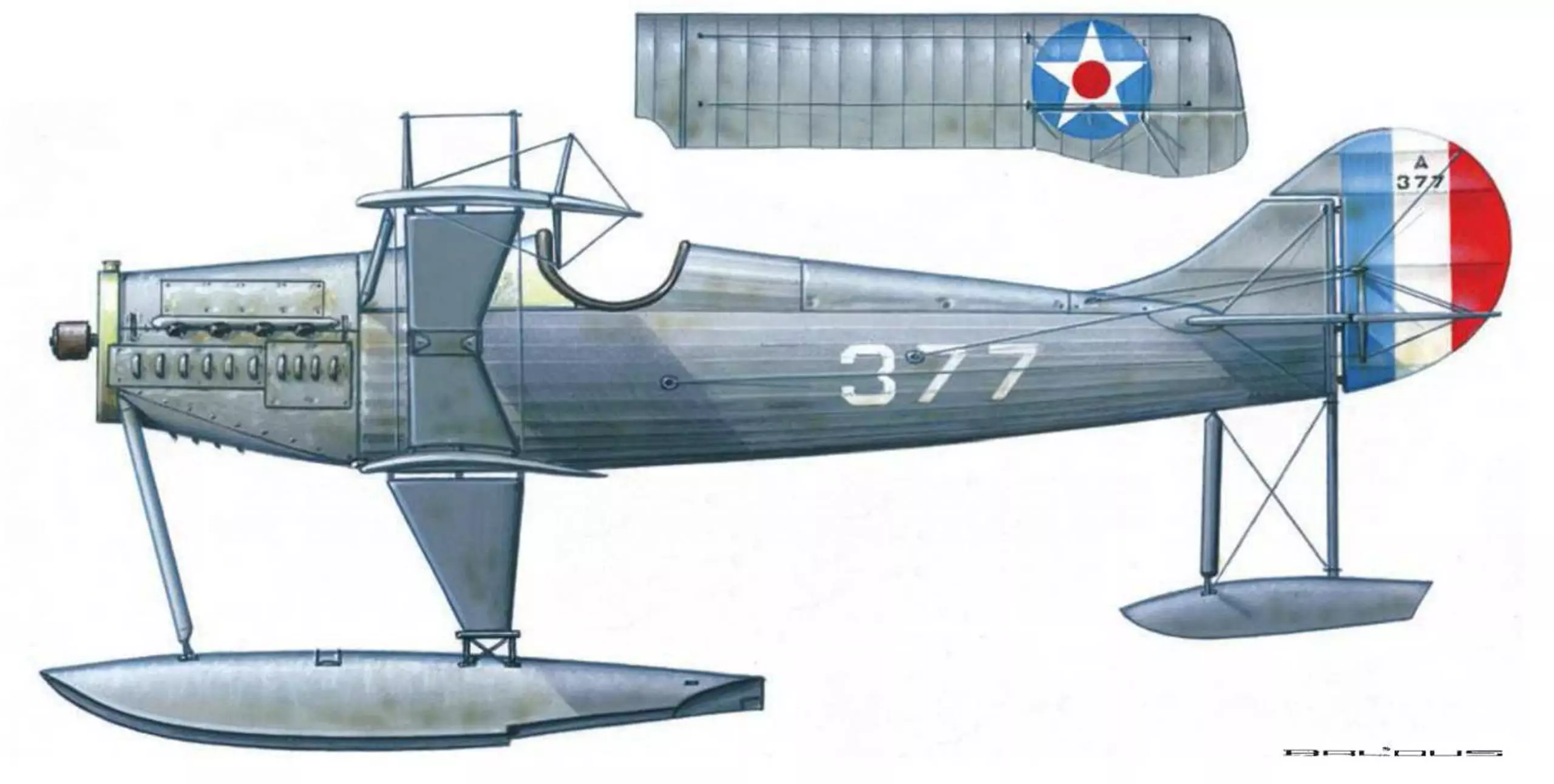 Ht-2 Serial Seaplane te konplètman pentire nan gri, nimewo seri blan yo te aplike sou karleng la (san yo pa litera a), ak sou direksyon an volan nimewo seri a te aplike ak penti nwa (ak yon literè yon). Siy idantifikasyon yo te aplike sèlman nan sifas yo anwo nan zèl an tèt ak sou sifas ki pi ba nan pi ba la