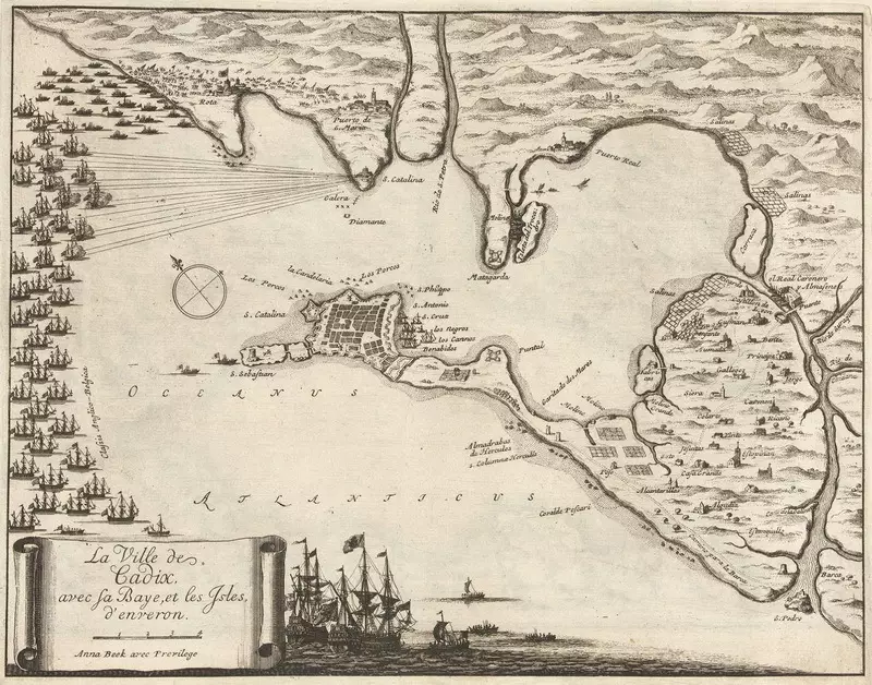 Англо-холандска флота у Кадизу