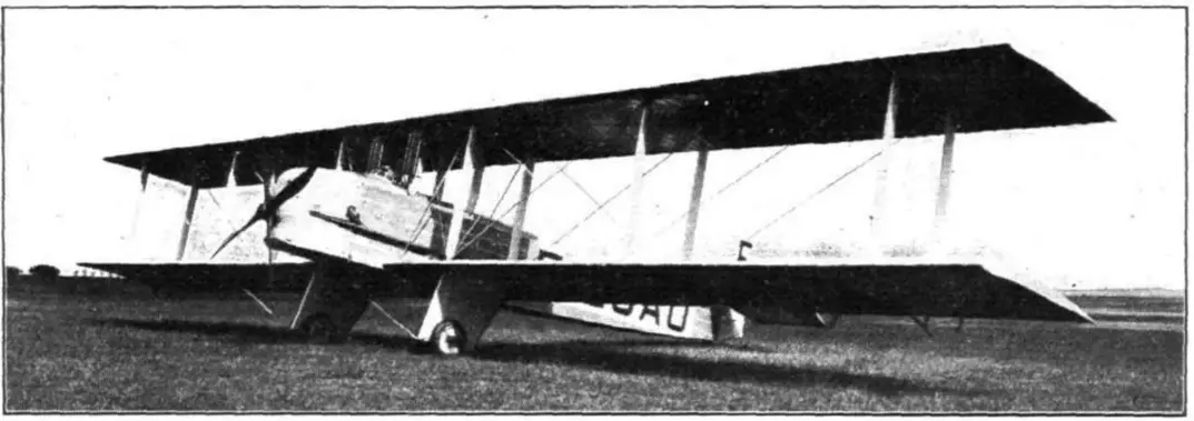 記錄飛機Farman F.62。法國