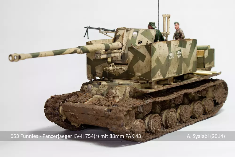 Modernização alemã do quadrado de tanques. Real e alternativa
