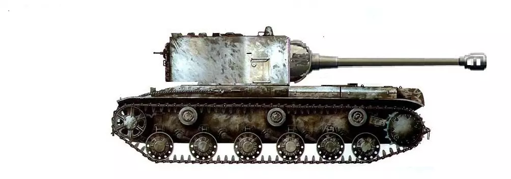 Tank alternativ KV-2 - tank është-2 1939.SSR