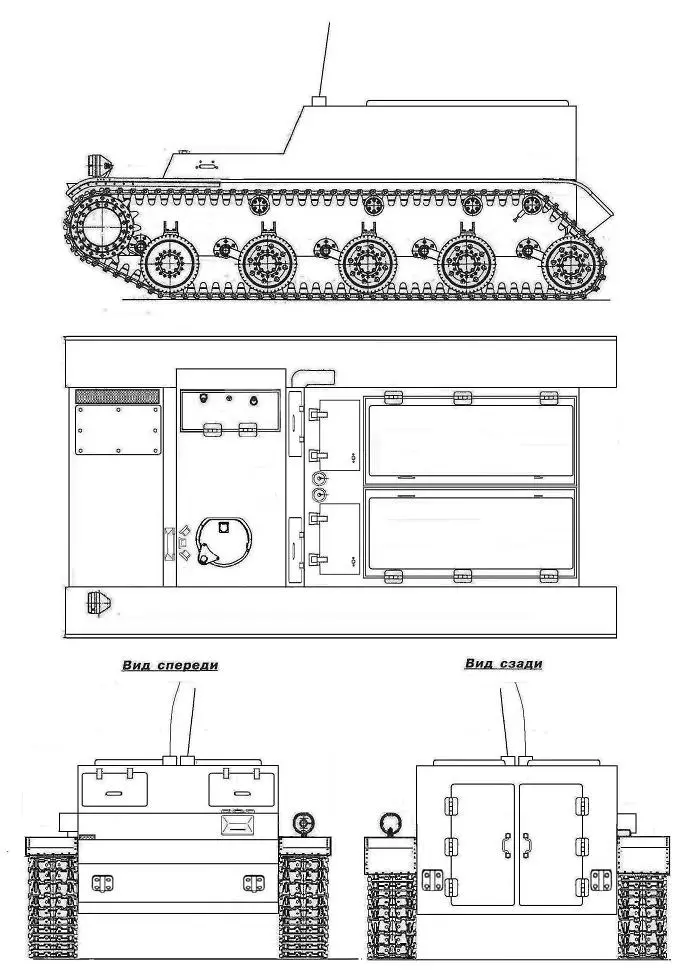 Alternativa 1937 Mostra els tancs RKKA. Si demà guerra ... Part 2
