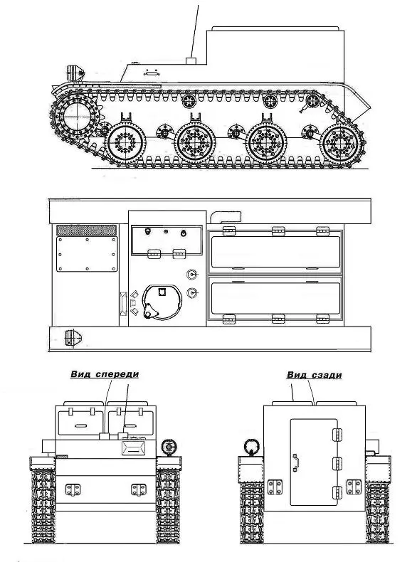 Alternativa 1937 Vzorec rezervoarjev RKKA. Če jutri vojna ... del 2