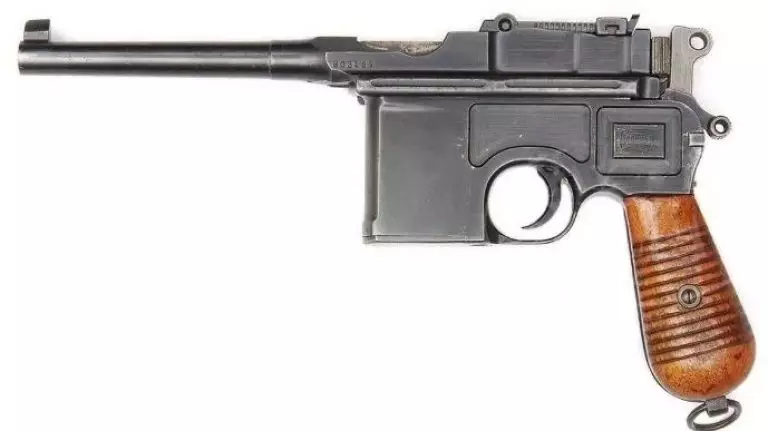 Ny pistol mauser magter c96.