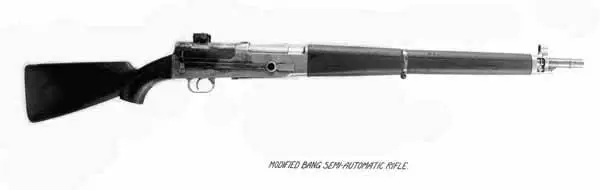 Hauteur de fusil BANG M1921. Photo nps.gov.