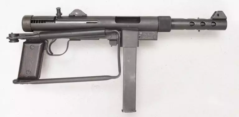 Pistol-koneen ase m / 45