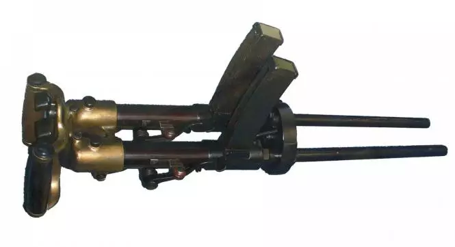 Pistoal-machine Villar-Perosa M1915 / Villar-Perosa ovp M1918 (Italië).