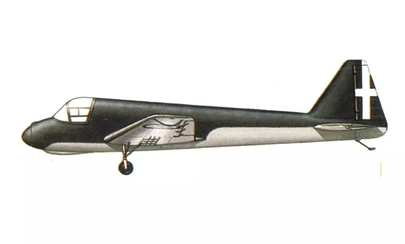 Gliders شوک با تجربه Avia LM-02. ایتالیا