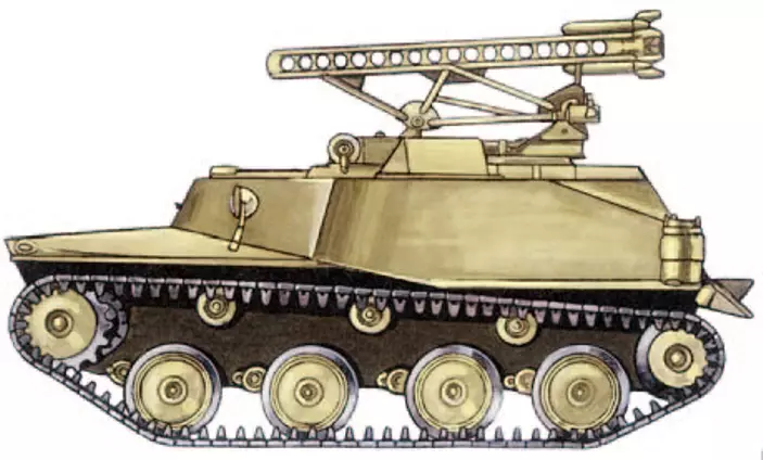 RSZO와 함께 Mulot Stalin 또는 Tank T-40