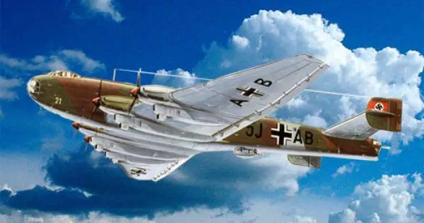 Kev paub hnyav ntev-ntau bombers junkers ju 89. Tshooj 1 npau suav txog "URAL Bomber"