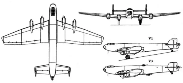 Junkers JU.89 Scheme.