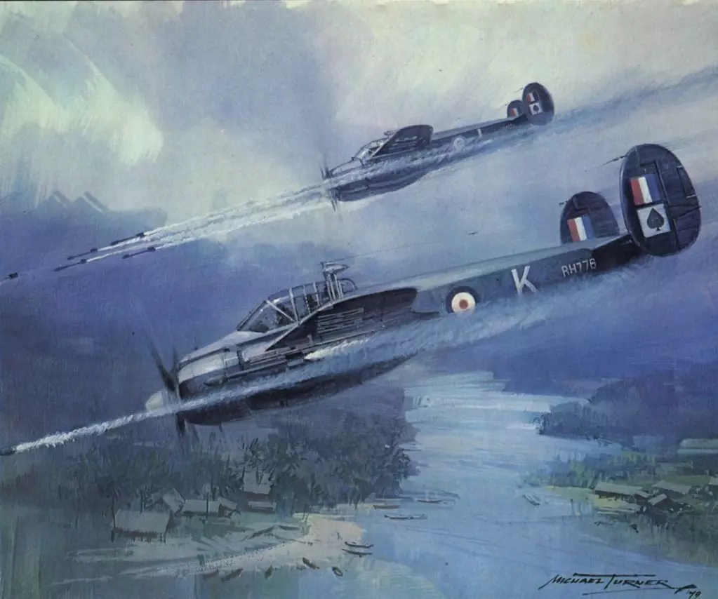 Bombardeurs-Torpedoes Bristol Buckingham, Bristol Brigand et Avions de formation Bristol Buckmaster. Royaume-Uni Partie 2.