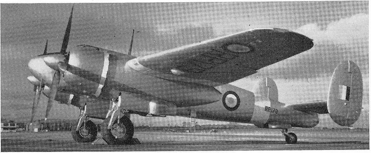 Buckmaster T.1 RP179 opleiding vliegtuig; Filton, 1949