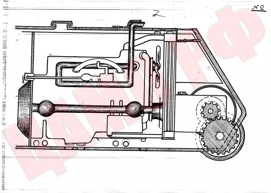 Unlfilfilled חלופה T-70 - LTP אור טנק LTP. Cccr