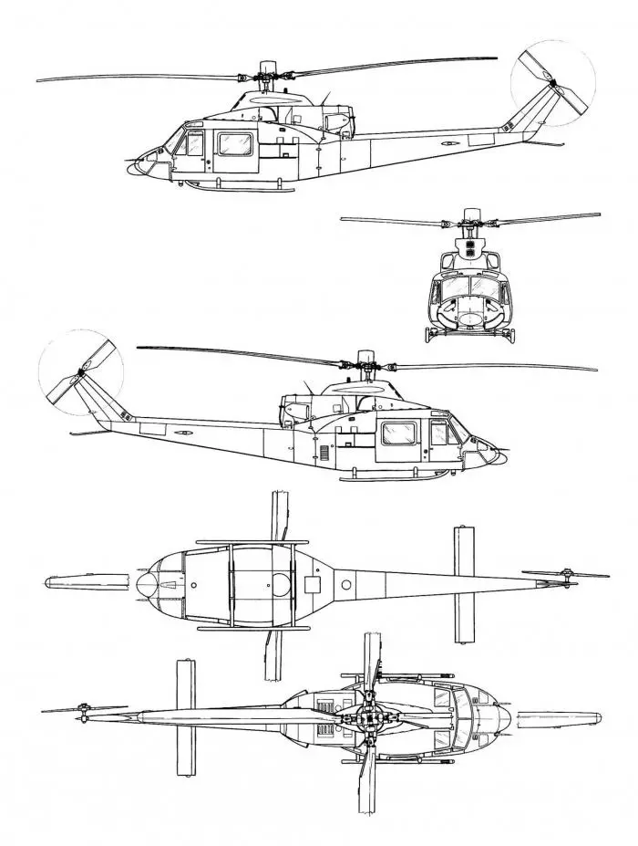 Máy bay trực thăng Geo Bell (cựu ngành công nghiệp Shida Kartlis Sakharoo) tại MGK